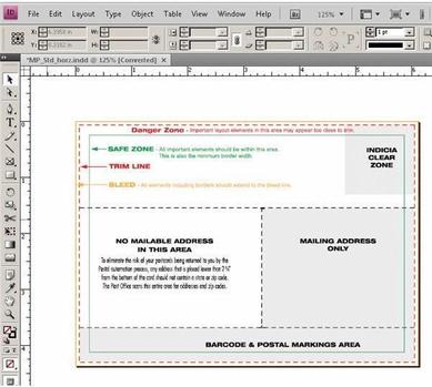 5x7 Postcard Template