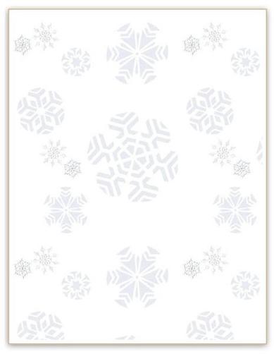 Snowflake Borders For Microsoft Word