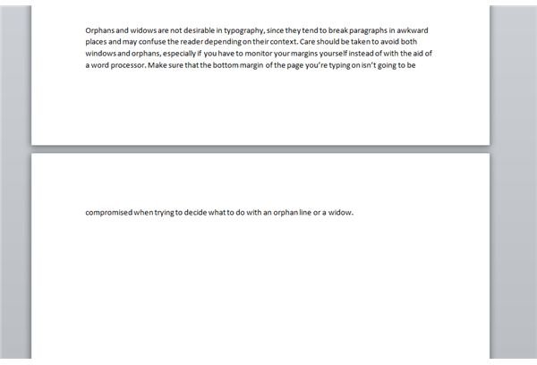 Microsoft Word Widows And Orphans Safasqq