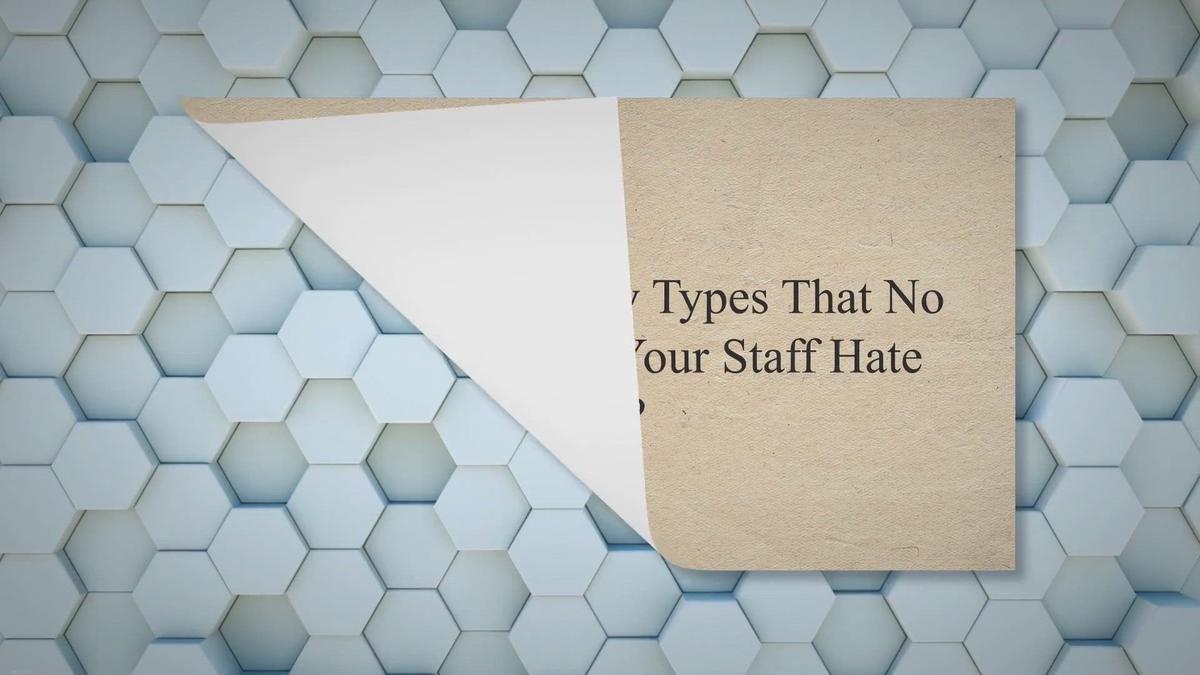 10 Boss Personality Types That No One Likes: Does Your Staff Hate You?
